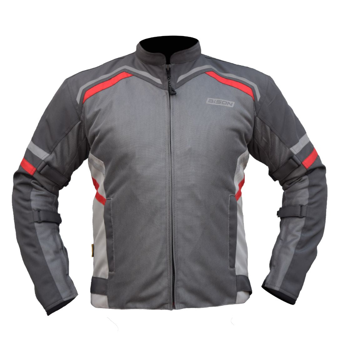 RAPTOR V.2 – GREY RED JACKET – GTR Pitstop