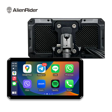 ALIEN RIDER M2 PRO MOTORCYCLE DUAL RECORDING BIKE NAVIGATIONAL SYSTEM ...