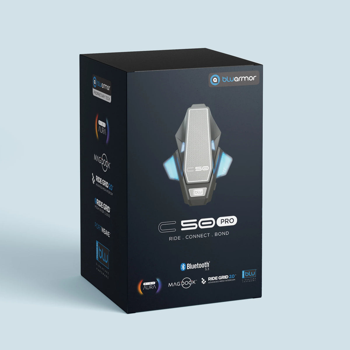 Bluarmor C50Pro Helmet Communication Device – GTR Pitstop
