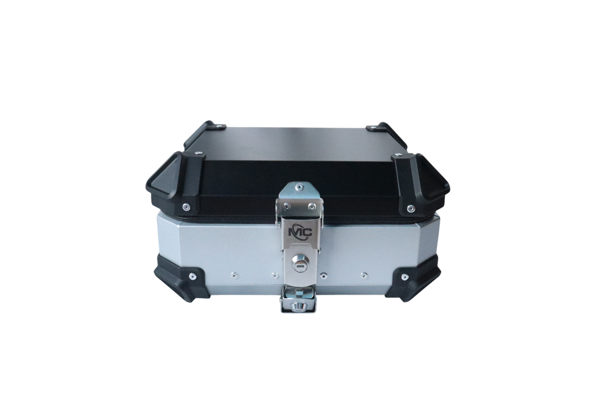 Aluminium 18 Litres Silver Top Box – GTR Pitstop